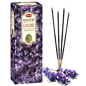 HEM Lavender Incense Sticks Pack Of 120 | Natural Relaxing | Aromatherapy Incense For Air Purifier, Mind & Spirit & Ritualistic Fragrance | Gift Set - (15 gms each)