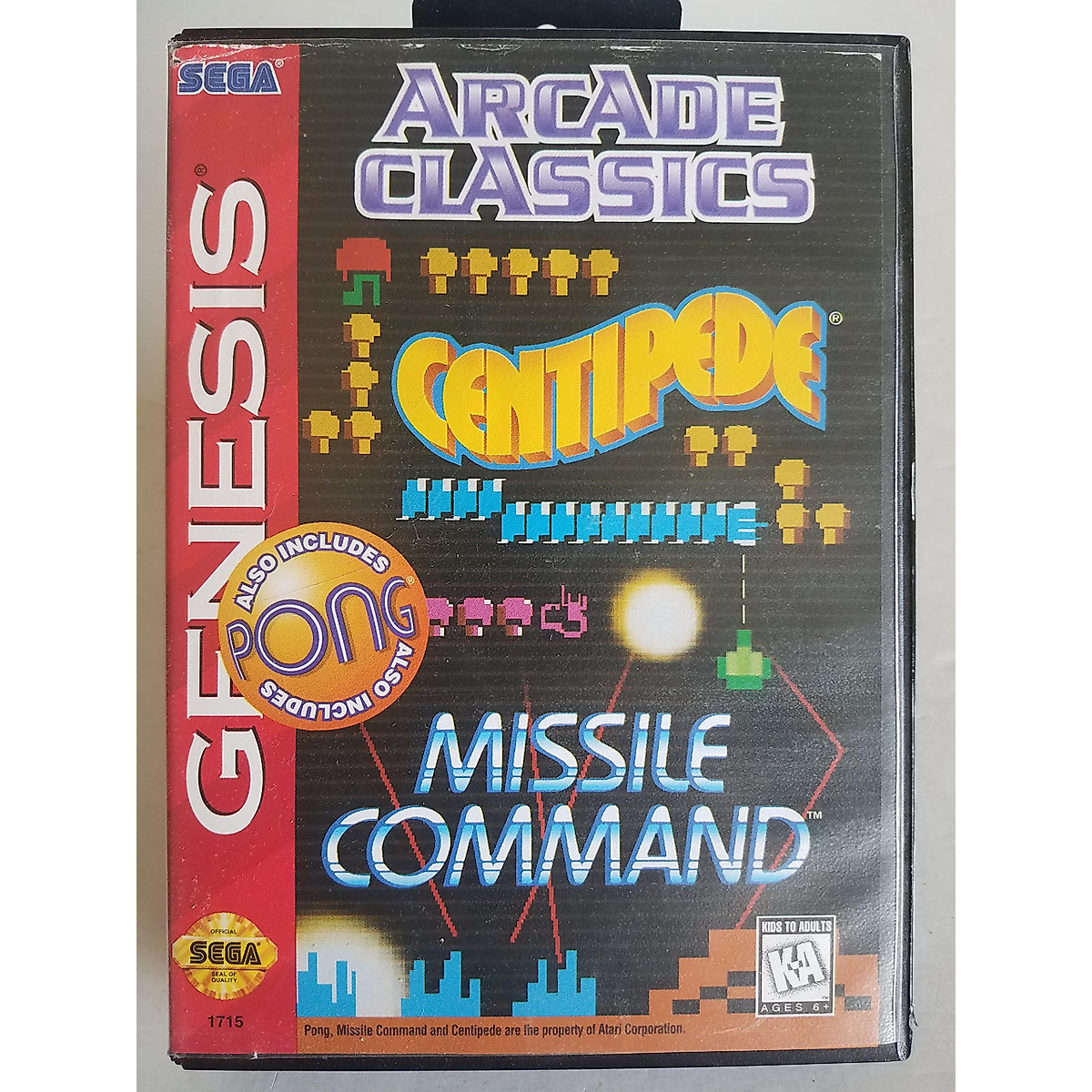 Arcade Classics - Sega Genesis