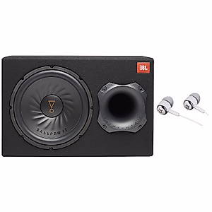 JBL GT-BassPro12 12-Inch (300mm) Car Audio Powered Subwoofer System, black