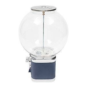 Gumball Machine,Big Bubble Gumball Dispenser Machine,1.26in Ball Bulk Vending Machine with Key,Classic Bubble Capsule Toys Candy Dispenser,Vending Machine,Gift Toys for Girls and Boys(Dark Blue)