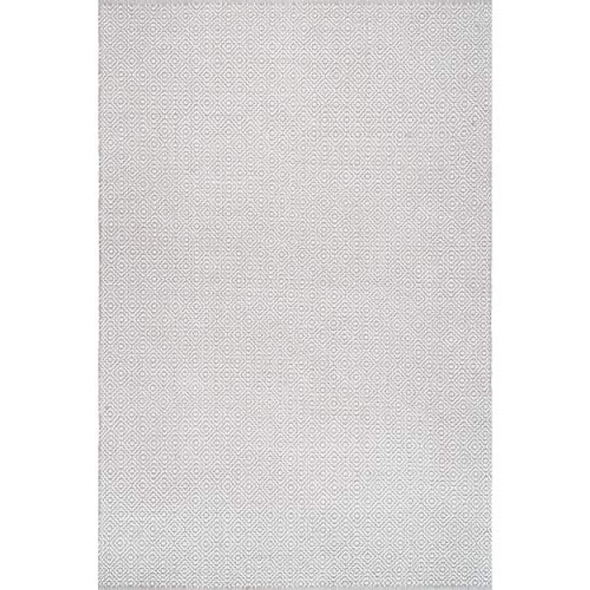 nuLOOM Lorretta Geometric Cotton Area Rug, 6' x 9', Taupe