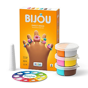 Hey Clay Bijou Rings: Bijou Flower Rings and Bijou Sweet Rings