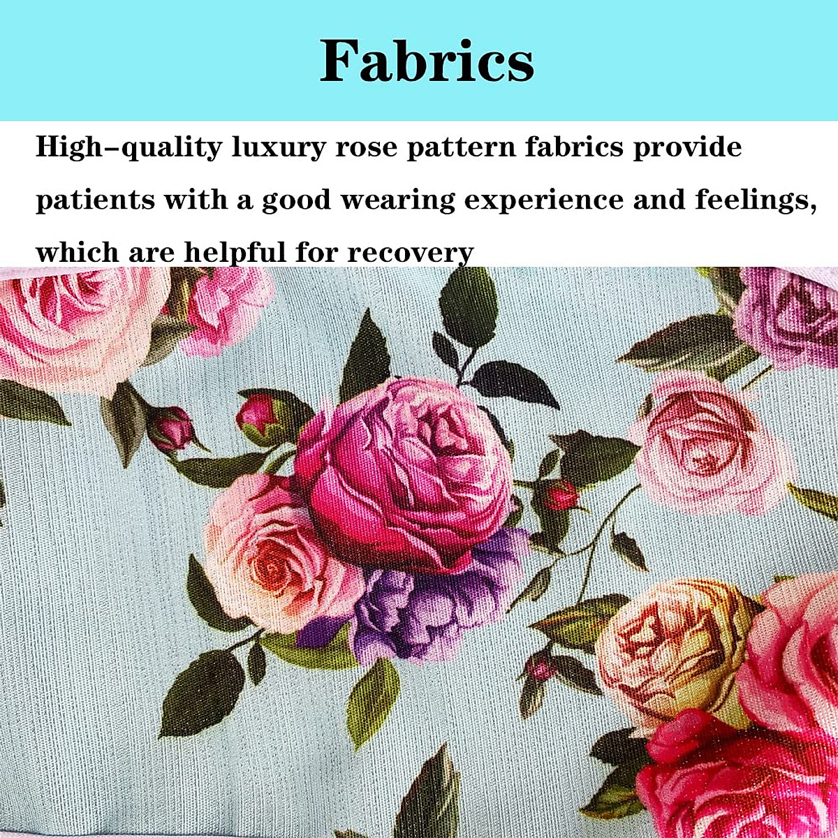 Ledhlth Rose Arm Sling for Women Fashion Flower Sling for Broken Arm Adults Sling for Shoulder Injury Youth Sling for Shoulder Surgery Elbow Wrist Sling for Broken Collarbone