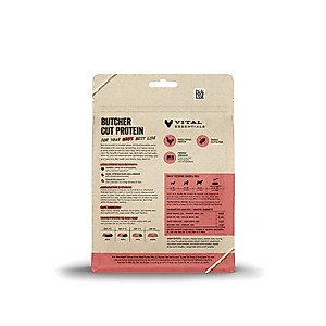 Vital Essentials Freeze Dried Raw Protein Mix-in Dog Food Topper, Chicken Ground Topper for Dogs, 6 oz