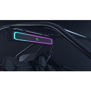 JBL RallyBar XL - 35" Bluetooth Universal Outdoor Vehicle Soundbar with Built-in 300w RMS Amplifier, LED Lights, IP66 Water & Dust Resistant, Black