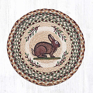 Earth Rugs 49-CH413VR Chairpad, 15.5" W x 15.5" L, Multi
