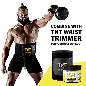 TNT Workout Enhancer Sweat Gel: Hot Cream for Tummy Belly Firming, Sweet Scent - Thigh & Arm Hot Sweat Cream: Exercise Thermogenic Cream for Men & Women, Skin Tightening Heat Lotion, Sweet Coconut