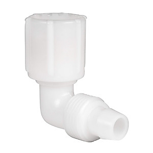RecPro RV Plumbing Hardware | 06816 | 1/2" Compression to Swivel Faucet Elbow Adapter | 90-Degree Fitting | Pex Pipe/Tubing Fittings (2 Fittings)