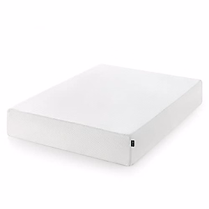 ZINUS 12 Inch Green Tea Essential Memory Foam /Bed-in-a-Box/Affordable Mattress/CertiPUR-US Certified, Queen, White