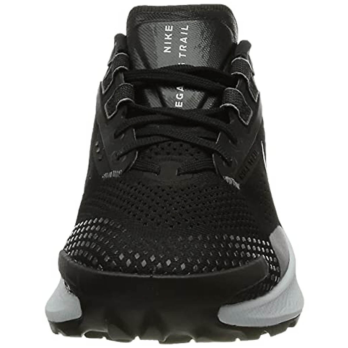 Nike Women's Pegasus Trail 3 Running Shoes, Black/Pure Platinum, 8.5 M US