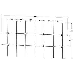 Lee Engineering 8 Foot, Aluminum, Back Mount Lab-Frame Kit for Fume Hoods