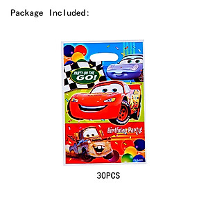 ALY Racing Cars Birthday party supplies Cars Party Gift Bags Candy Bags for Kids Birthday Baby Shower Decorations
