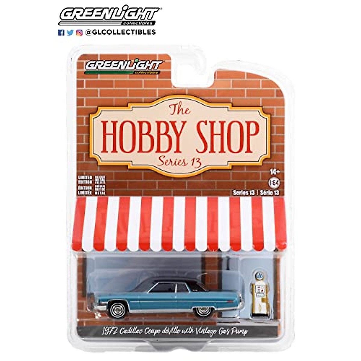 Greenlight 97130 The Hobby Shop Series 13 Complete Set of Six (6) Diecast Models 1:64 Scale