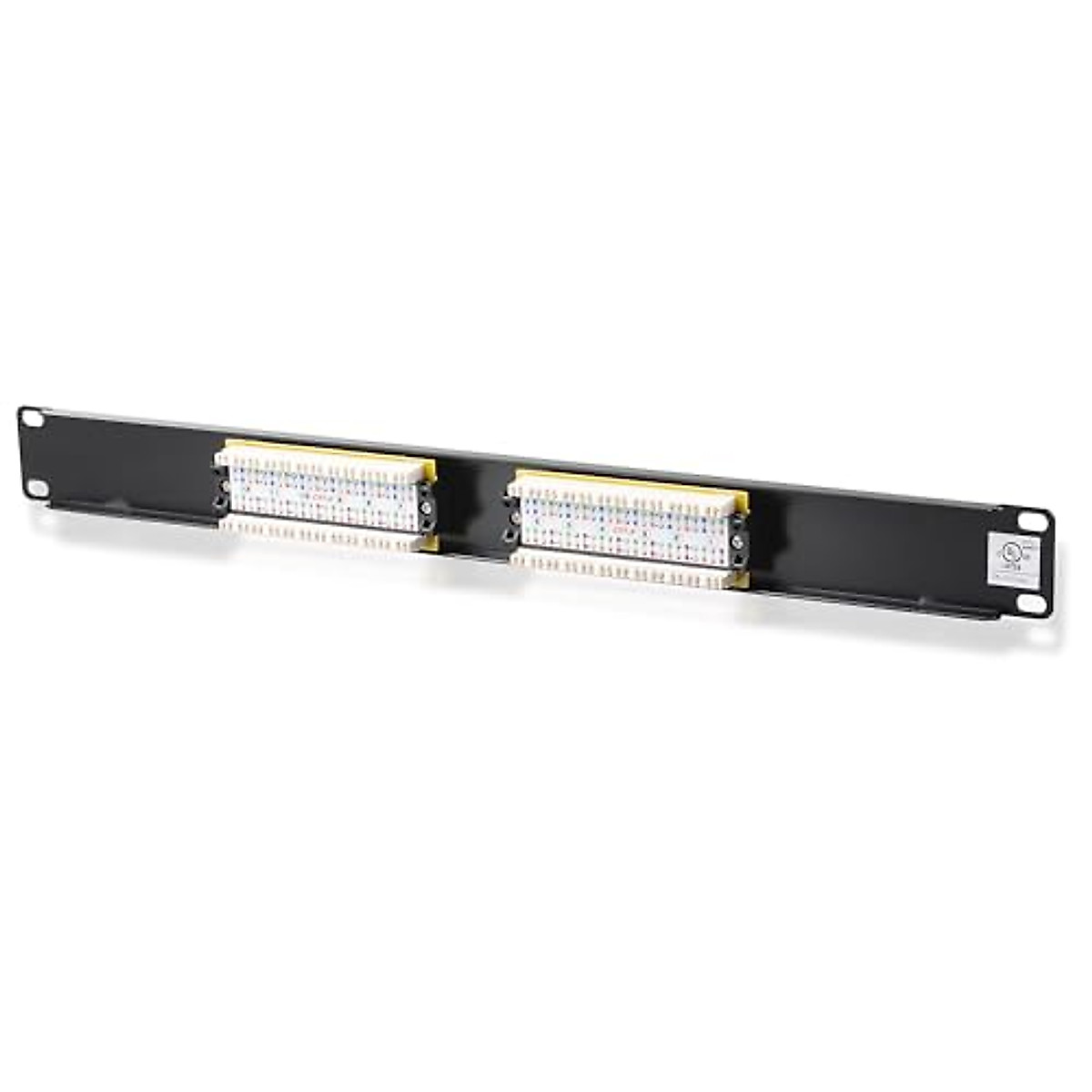 Cable Matters UL Listed Rackmount or Wall Mount 12 Port Patch Panel (RJ45 Patch Panel)