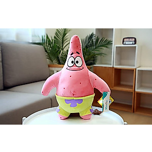 JIZZBY SpопgеBоb SquагеPапts Plush - SpопgеBоb SquагеPапts Toy - Раtгiсk Stаг Plush - Раtгiсk Stаг Toy 15inch (Pink)