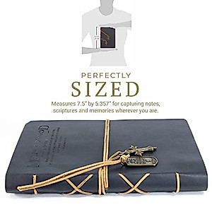 Divinity Boutique Journal, Man of God with Black Cross Charm (22880), Cross Black