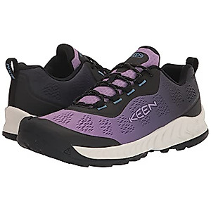 KEEN Women's NXIS Speed Low Height Vented Hiking Shoes, English Lavender/Ombre, 10