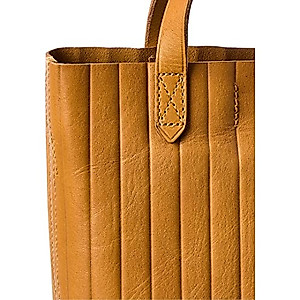 Madewell Mini Pocket Transport Tote - Bubble Pleat Golden Oak One Size