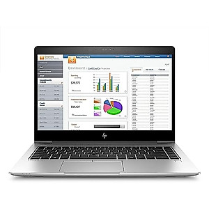 HP Elitebook MT44 14" FHD Business Laptop AMD Ryzen 3 2300U 16GB RAM 256GB SSD WiFi, Camera, Fingerprint Reader, Windows 10 pro (Renewed)