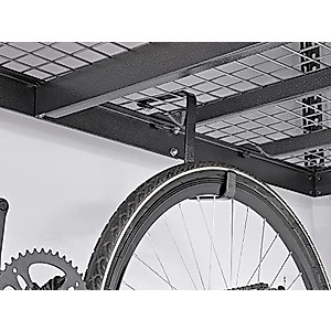 NewAge Products VersaRac Gray 4 Piece Accessory Kit, Garage Overheads, 40191