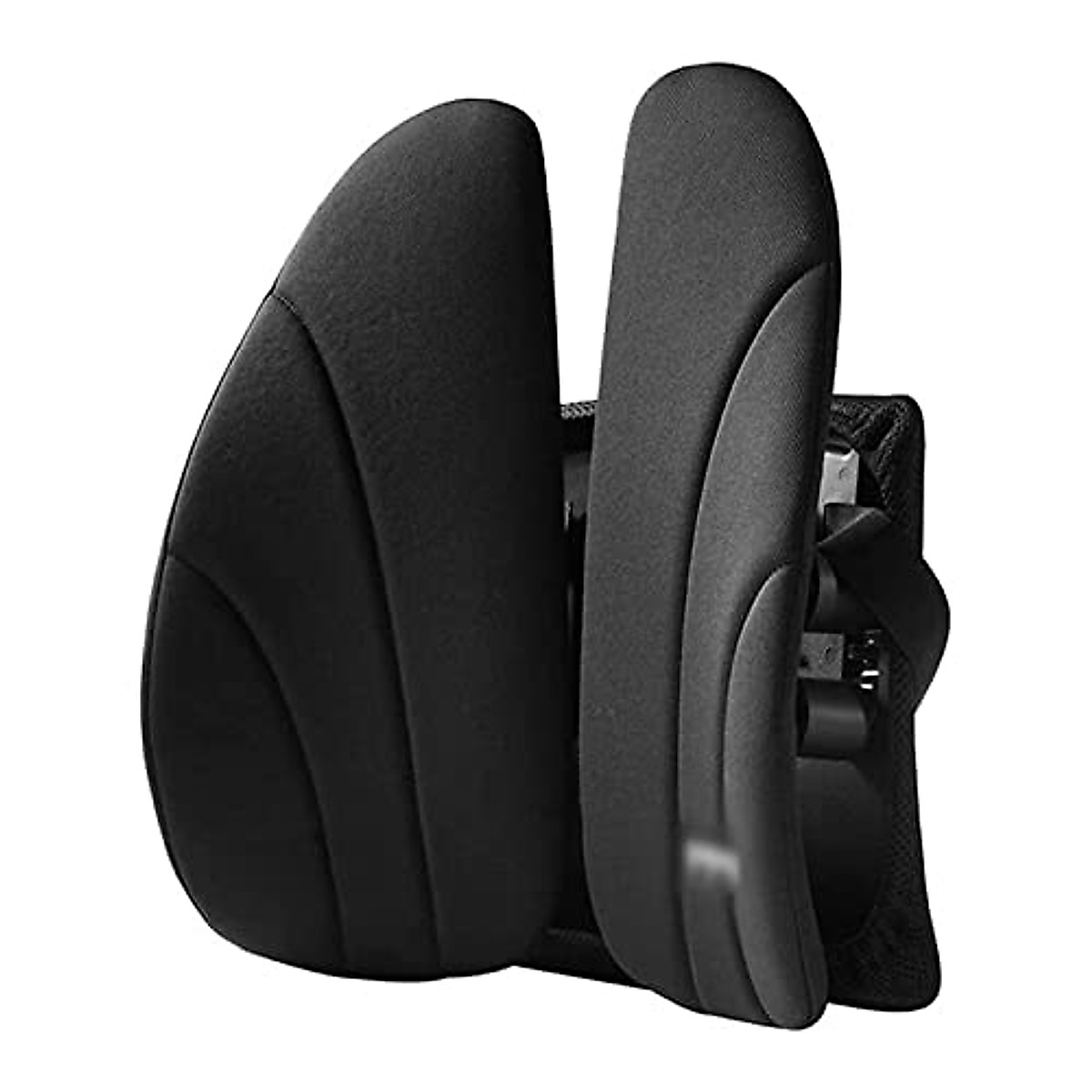 XUANX Ergonomic Office Cushion, Lumbar Support Chair Back, Office Chair Lumbar Support Sedentary Lumbar Cushion, Seat Cushion,Black