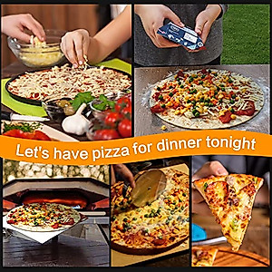 BIG HORN OUTDOORS 12 Gas Pizza Oven - Stainless Steel Outdoor Pizza Oven - Portable Gas Pizza Oven For Stone Baked Pizzas – Great For Any Outdoor Kitchen