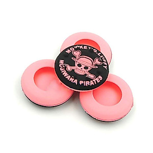 4 in 1 Analog Stick Joystick Rubber Silicone Cap Thumbstick Thumb Grip Cover Case Skin Joystick Grips for PS4 PS3 Xbox One Xbox 360 Controller (2# Pink)