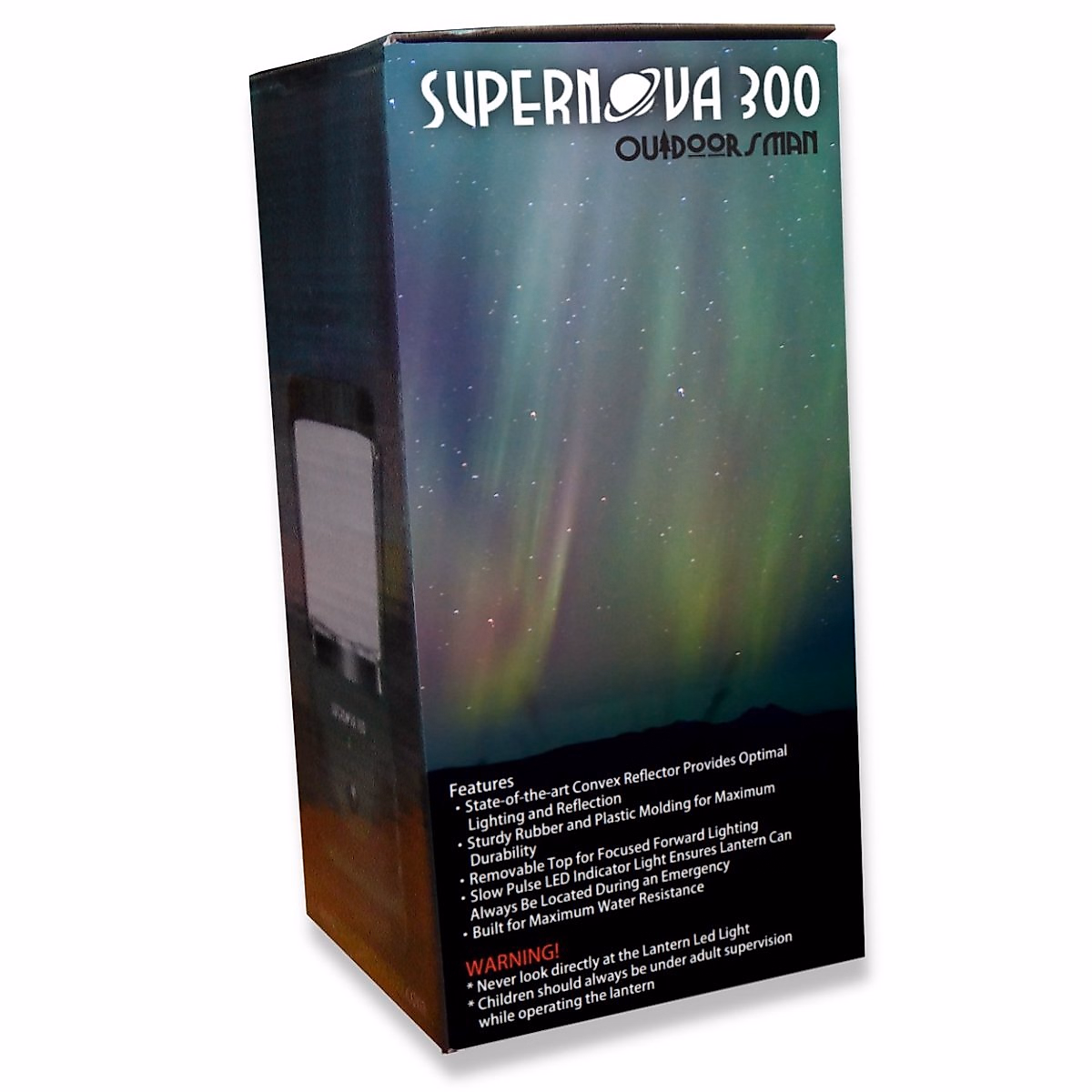 Supernova 300 Lumens Ultra Bright LED Camping and Emergency Lantern