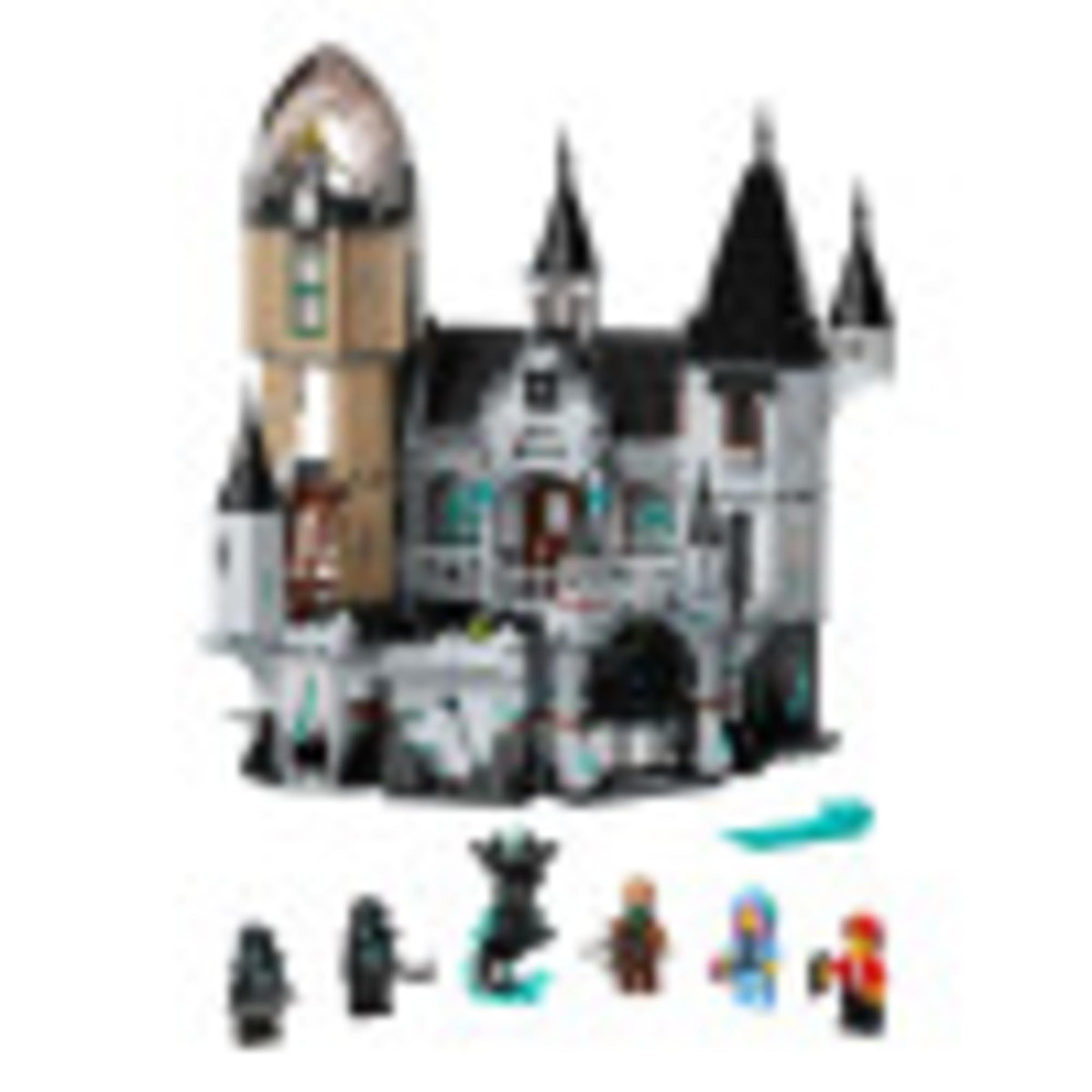 LEGO Hidden Side Mystery Castle 70437 AR Ghost Toy, Castle Model with App-Controlled Ghost Hunting Toy with Jack, Parker, Vaughn, Nehmaar Reem and 2 Shadow-Walker Minifigures (1,035 Pieces)