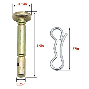 10 PK 738-04155 and 714-04040 Shear Pins Replacement for MTD Cub Cadet Craftsman & Troy-bilt Shear Pins Snow Throwers