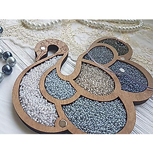 Bead Organizer (Swan)