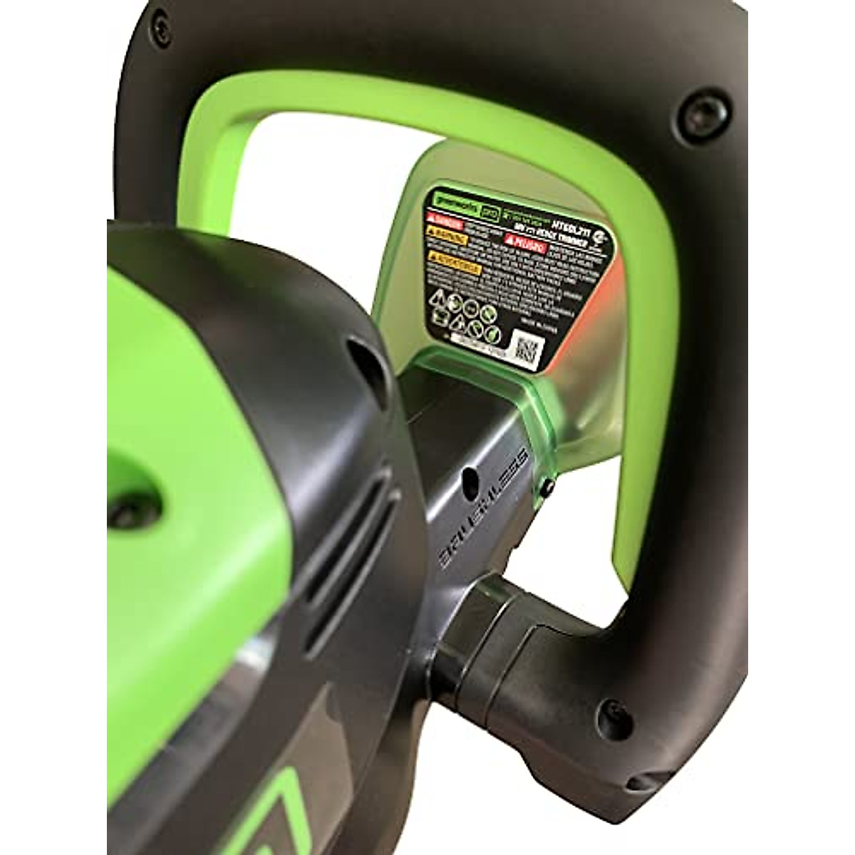 Greenwork Pro 60-Volt Max 26-in Dual Cordless Electric Hedge Trimmer (Bare Tool Only, Battery and Charger Not Included)