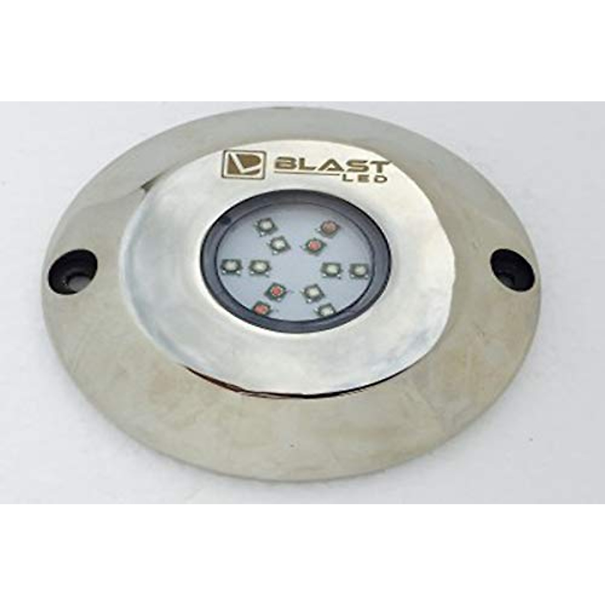 BLAST LED - NOX-SERIES-UM12 60W Multi-Color RGB LED Underwater Light Boat Marine transom Surface LED Light, Bluetooth Control