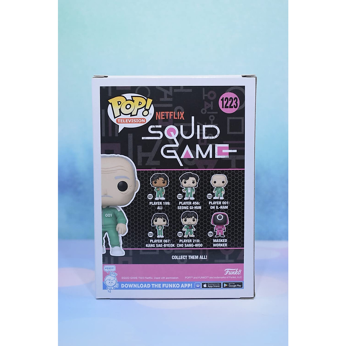 Funko POP TV: Squid Game- Player 001:Oh il-NAM Multicolor