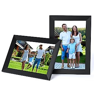 Apofial 2 Pack Digital Picture Frame 10.1 Inch WiFi Digital Photo Frame 1280 * 800 HD IPS Touch Screen Smart Cloud Photo Frame, Auto-Rotate, Share Photos and Videos Instantly via Email or App
