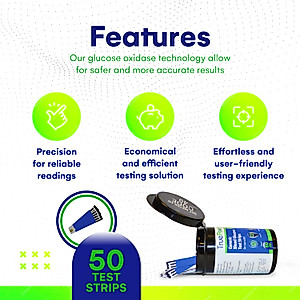 TruePoint - Generic Glucose Test Strips for OneTouch Ultra, Ultra2, UltraMini and UltraSmart Meters Purchased Before 2016 - 50 Count