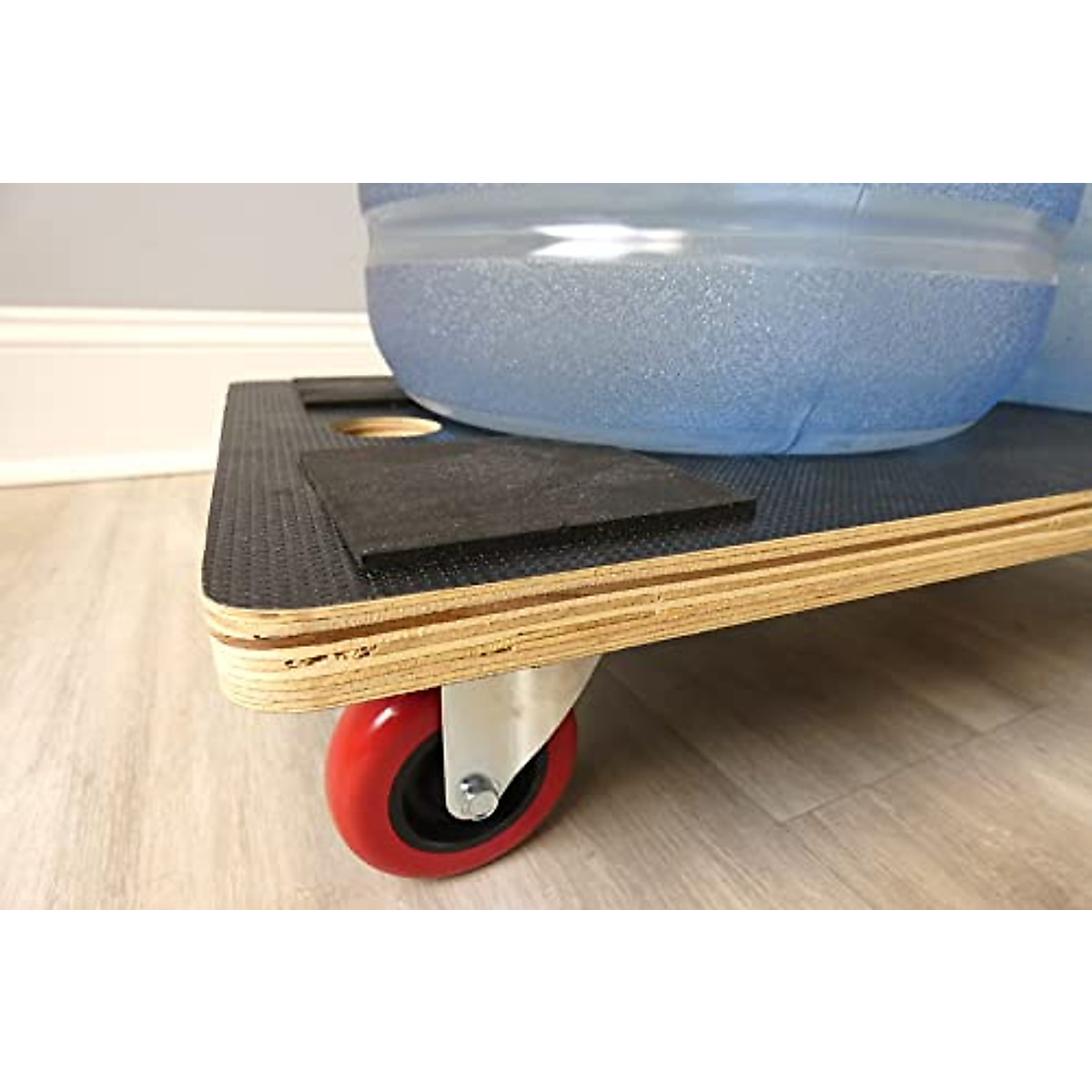 Move-It 3362 Premier 23-Inch x 12-Inch Rectangle Wood Platform Dolly, 530-lb Load Rating
