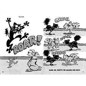 Bad Kitty: Puppy's Big Day (paperback black-and-white edition)