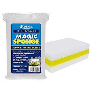STAR BRITE Boat Scuff Eraser - Marine Grade Magic Erasers - 2 Pack (041000)