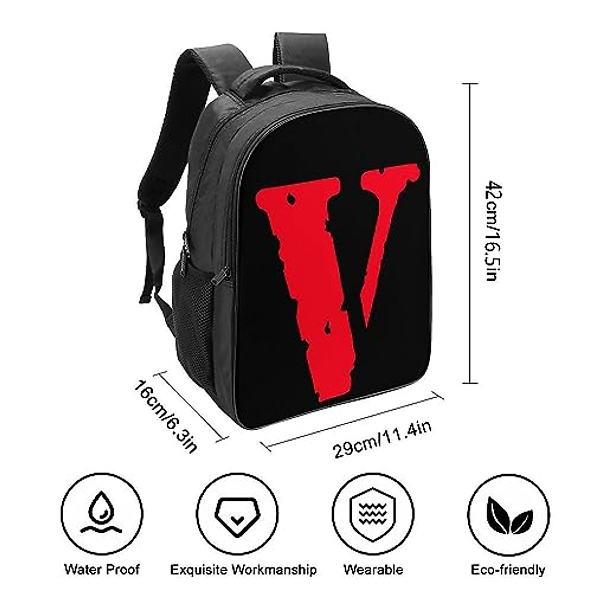 Backpack 3D Printed Casual Lightweight Travel Daypack Large Capacity Laptop Backpack(Style-4)
