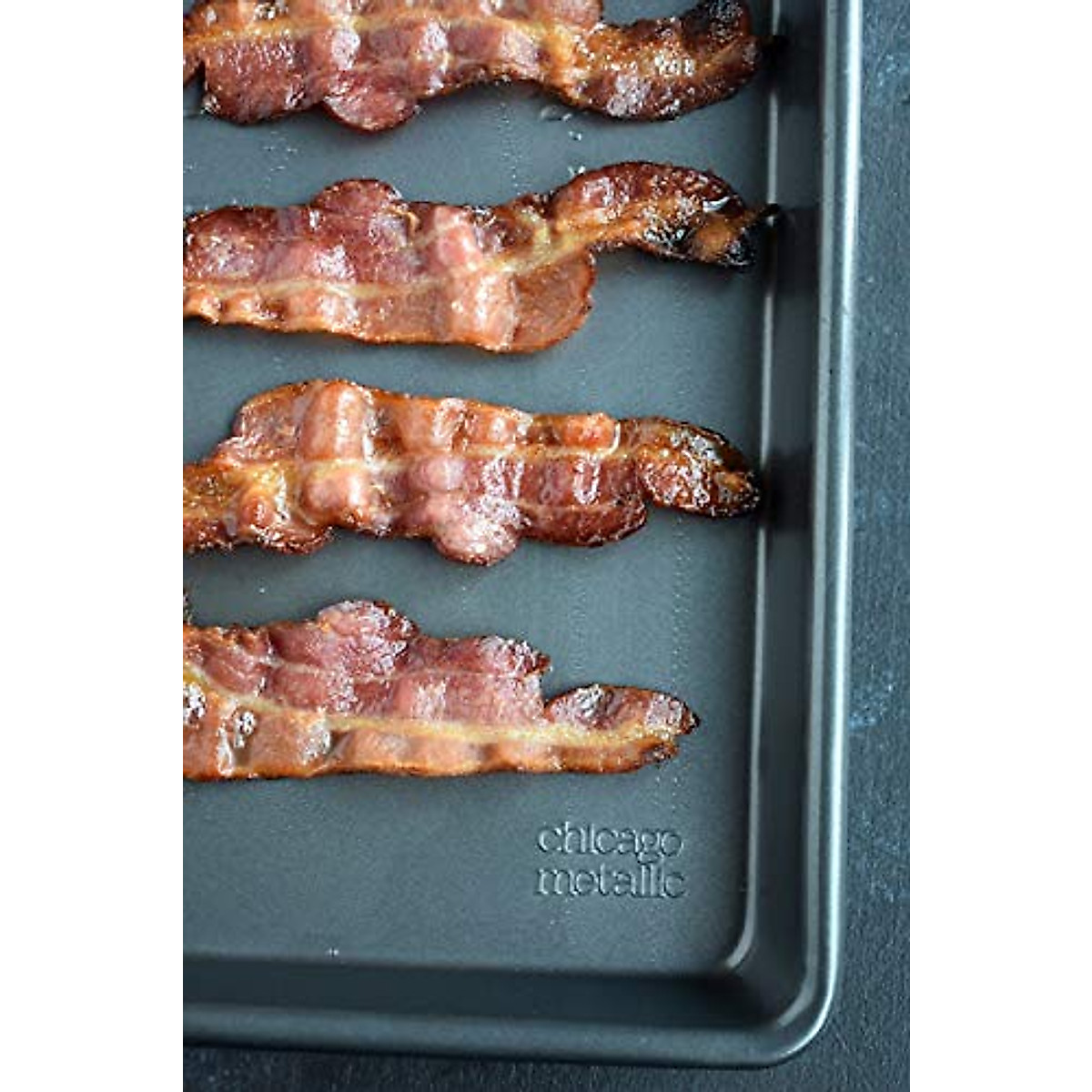 Chicago Metallic Professional Non-Stick Cooking/Baking Sheet, 17-Inch-by-12.25-Inch, Silver