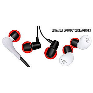 SIMOLIO Wireless TV Headset Replacement Ear Tips, Noise Isolation Memory Foam Earbuds for Under-Chin Headsets, Soft Replacement Earbuds for SIMOLIO Wireless TV Headphones (Black, 5 Pairs, Small Size)