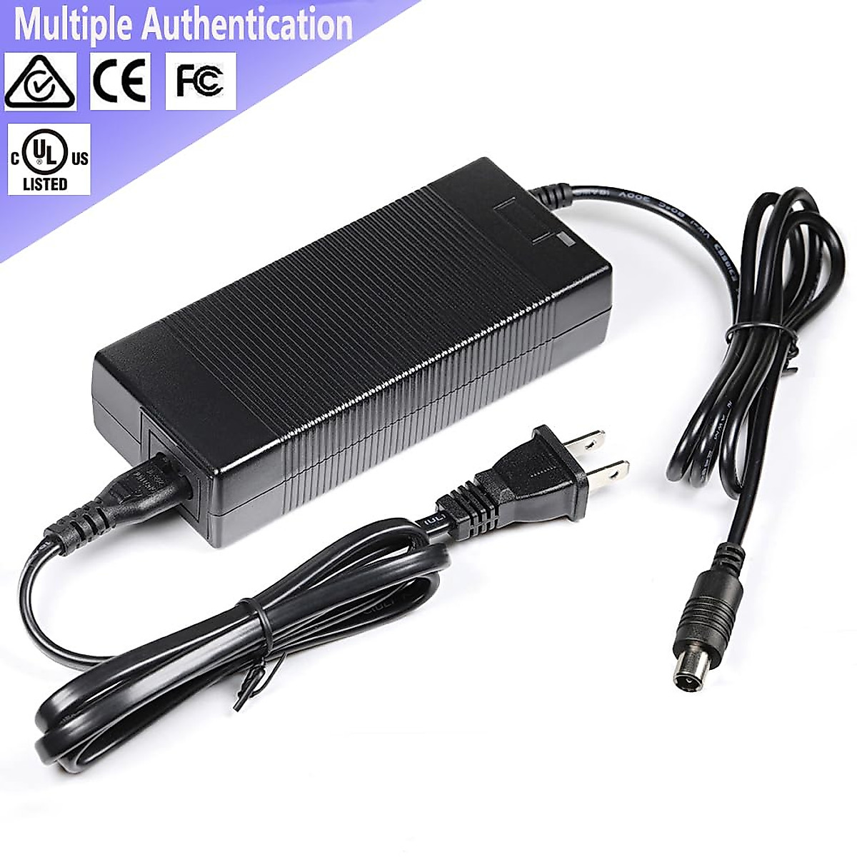 Toeaot 42V 2A Power Adapter for 36V Bird, Lime, Skip, Spin Xiaomi M365,Lime-S,ES1/ES2/ES4 Battery Charger