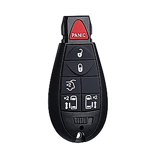 Key Fob Replacement Keyless Entry Remote Control Fits for Dodge Grand Caravan Chrysler Town and Country 2008 2009 2010 2011 2012 2013 2014 2015 2016 2017 2018 2019 2020 M3N5WY783X IYZ-C01C Set of 2