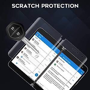 (3 Pack) Orzero Compatible for Microsoft Surface Duo (Premium Quality) Edge to Edge (Full Coverage) Screen Protector, High Definition Anti-Scratch Bubble-Free (Lifetime Replacement)