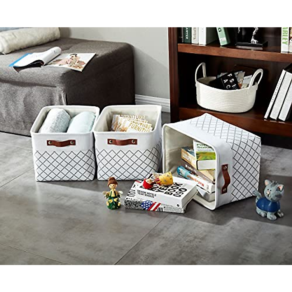Bundle Set - DECOMOMO Large Storage Bin 6pcs