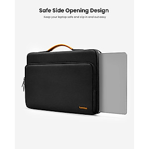 tomtoc 360 Protective Laptop Carrying Bag for The New Razer Blade Pro 17, HP ENVY Laptop 17 Inch, Dell Inspiron 17 3000 Laptop, ASUS ROG ZEPHYRUS S 17.3 Inch, Notebook Bag with Accessory Pocket