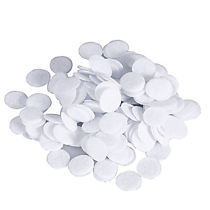 500Pcs Microdermabrasion Cotton Filters Replacement 10mm Dia Dermabrasion Filters,Facial Vacuum Filters Accesories,Microdermabrasion Filters Sponge Filter for Suction Microdermabrasion Machine (White)
