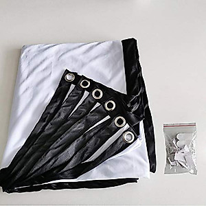 Projector Screen, White Projector Screen, 16:9 No Crease Home Theater Foldable Projection Screen 60"|72"|84"|100"|120"|150"