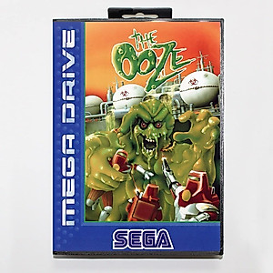 Kruti The Ooze Game Cartridge 16 bit MD Game Card With Retail Box For Sega Mega Drive For Genesis